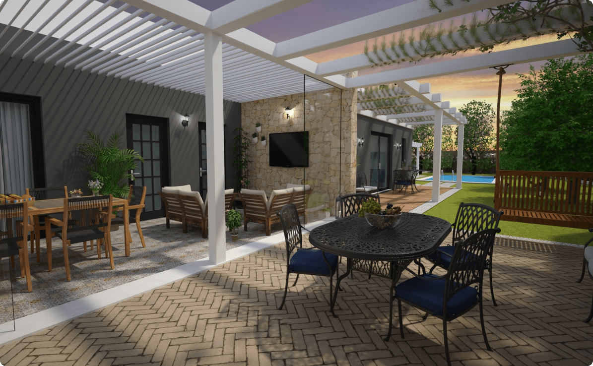 3D render examples made with Floorplanner