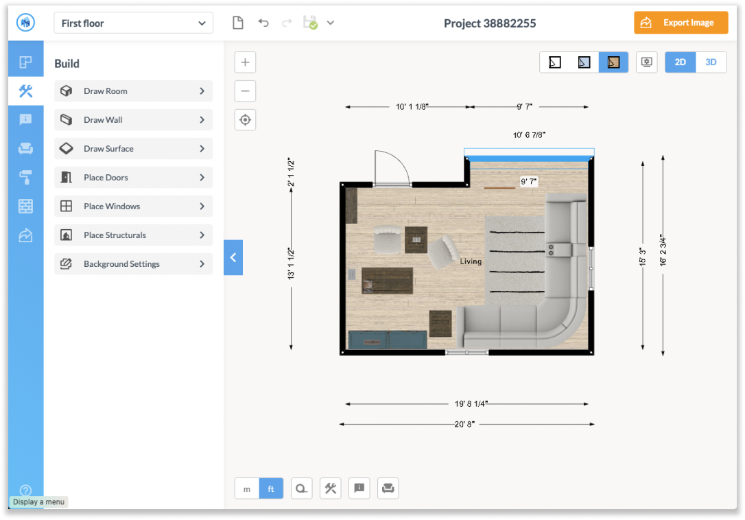 Create 2D 3D Floor Plans For Free With Floorplanner