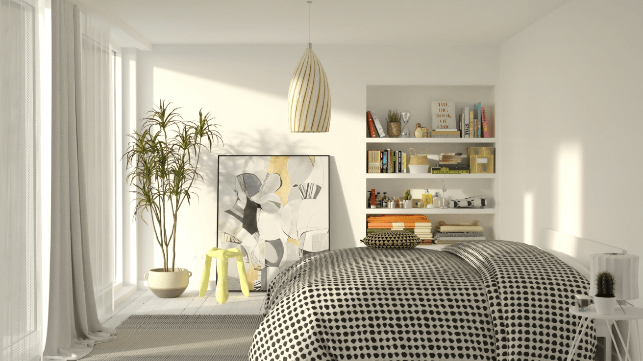 3D render examples made with Floorplanner