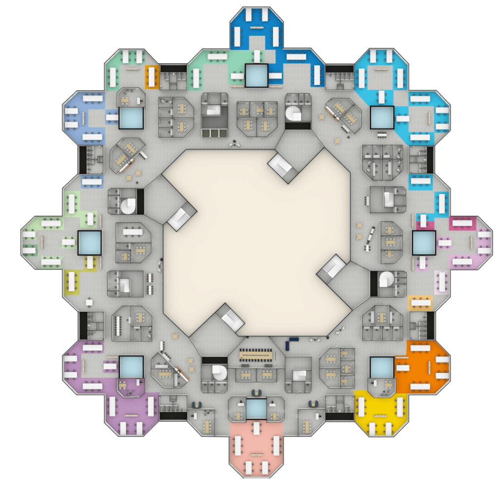 3D floorplan examples made with Floorplanner