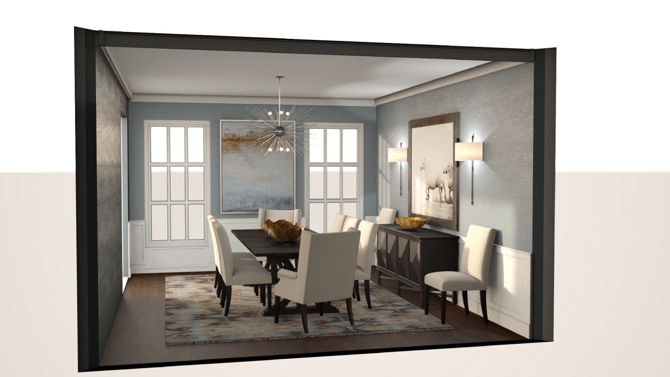 3D render examples made with Floorplanner